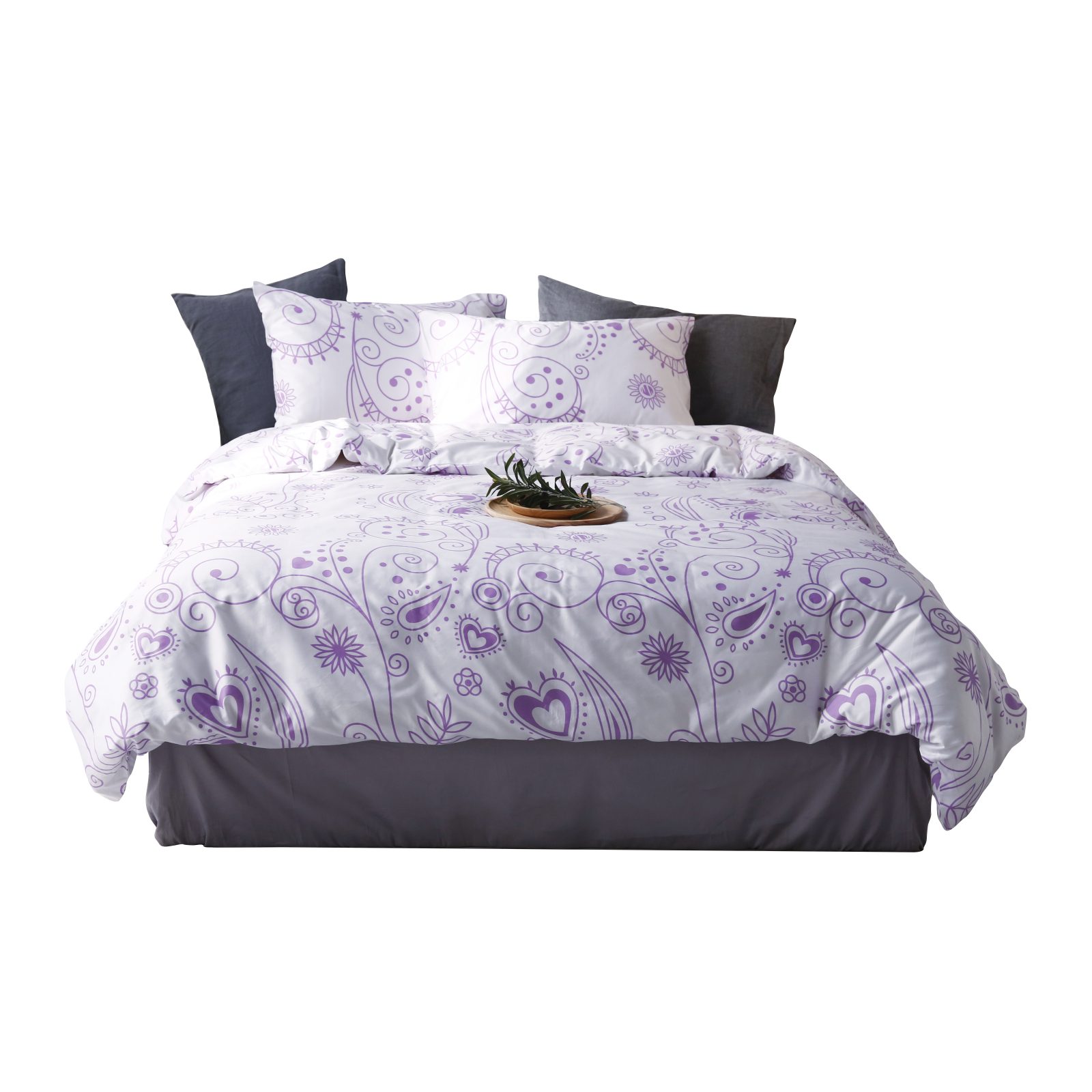 Embroidered Cotton Bedding Set - Weisdin